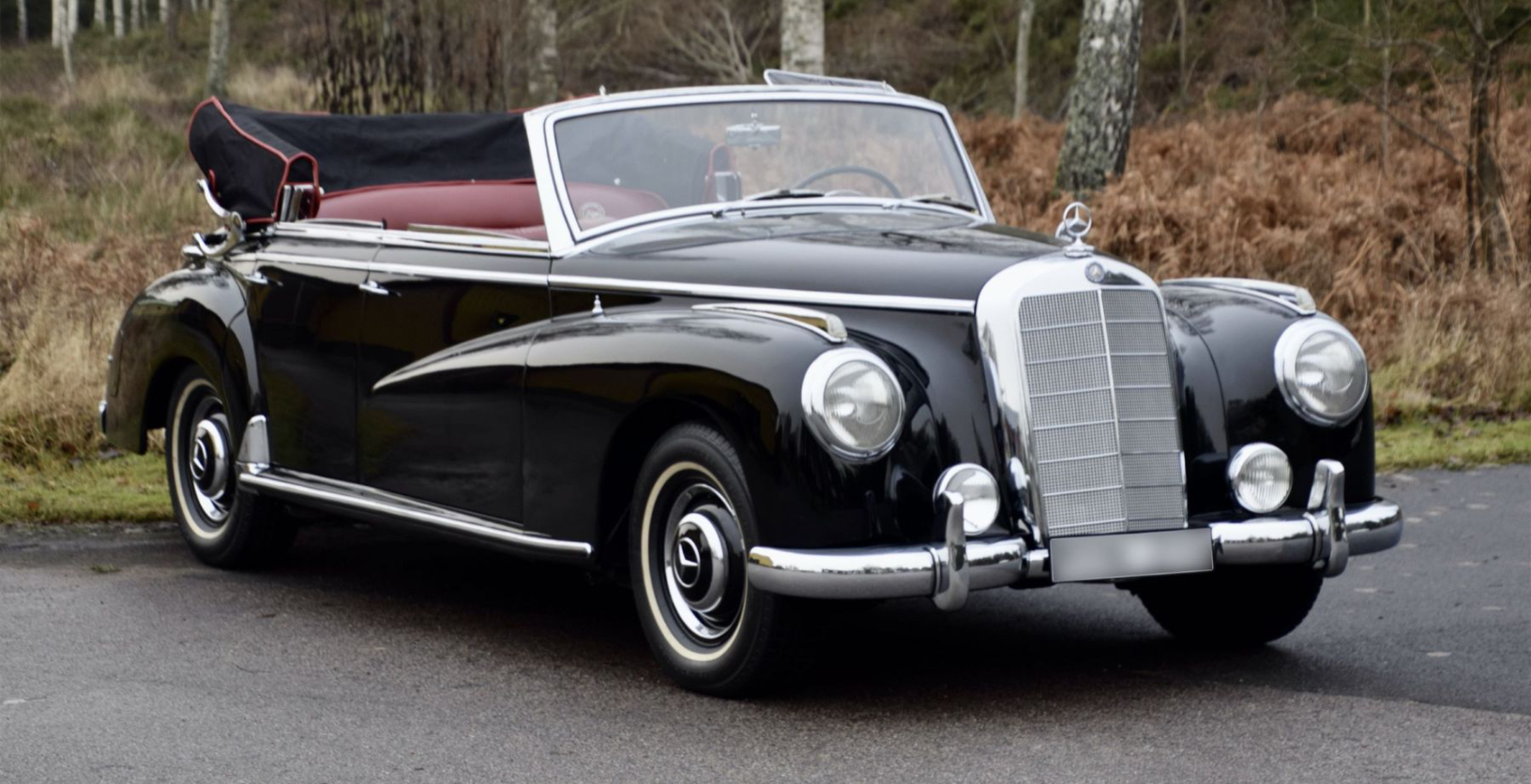 Three Adenauer-Mercedes on auction on Bilweb Auctions